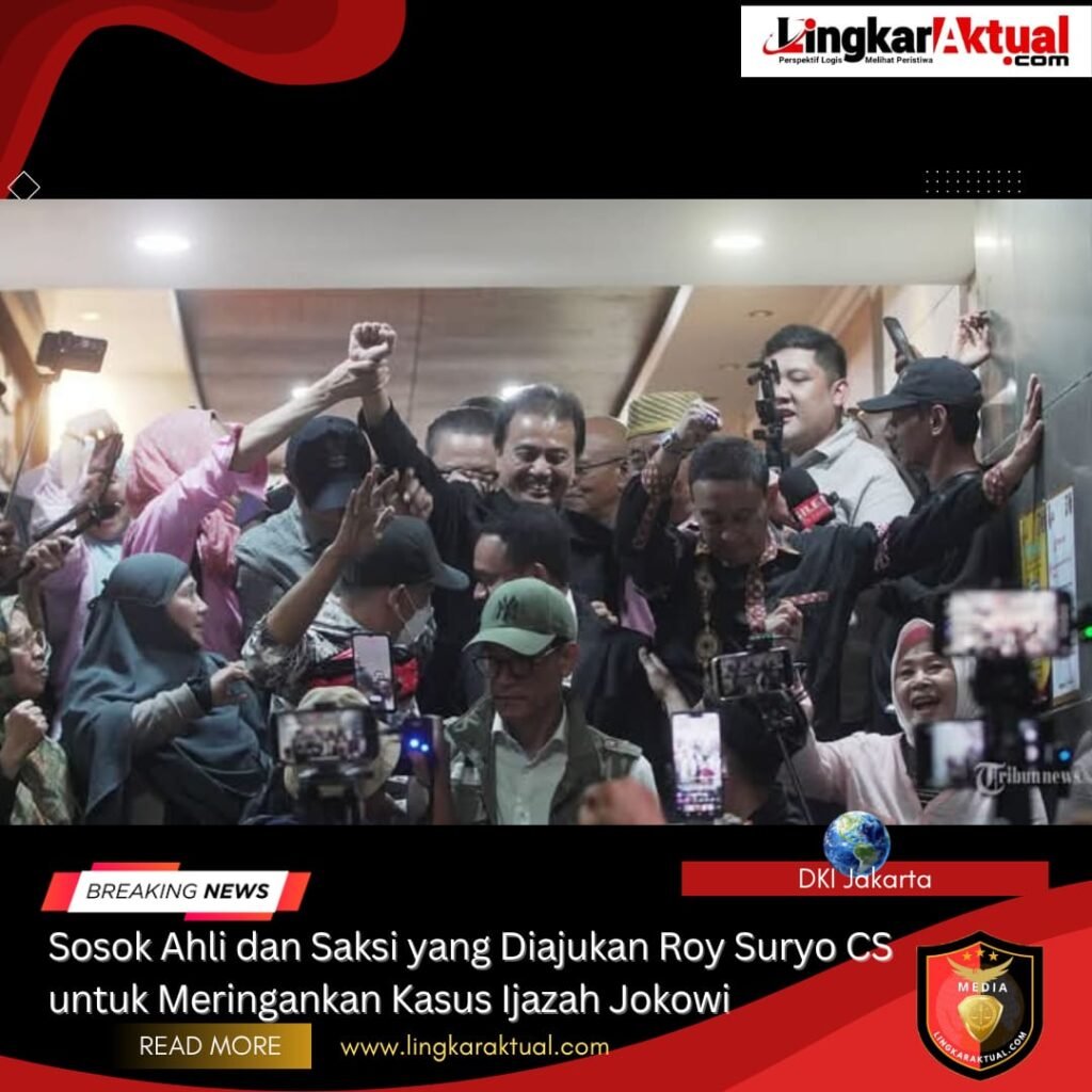 Sosok Ahli dan Saksi yang Diajukan Roy Suryo Cs untuk Meringankan Kasus ...